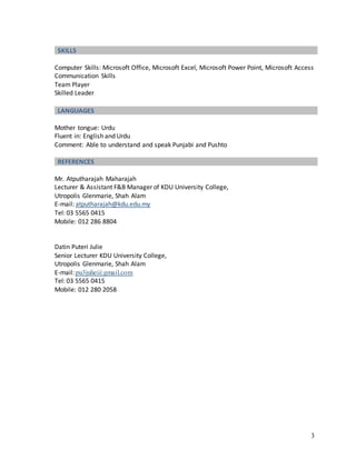 Mehreen Hassan - Resume | PDF