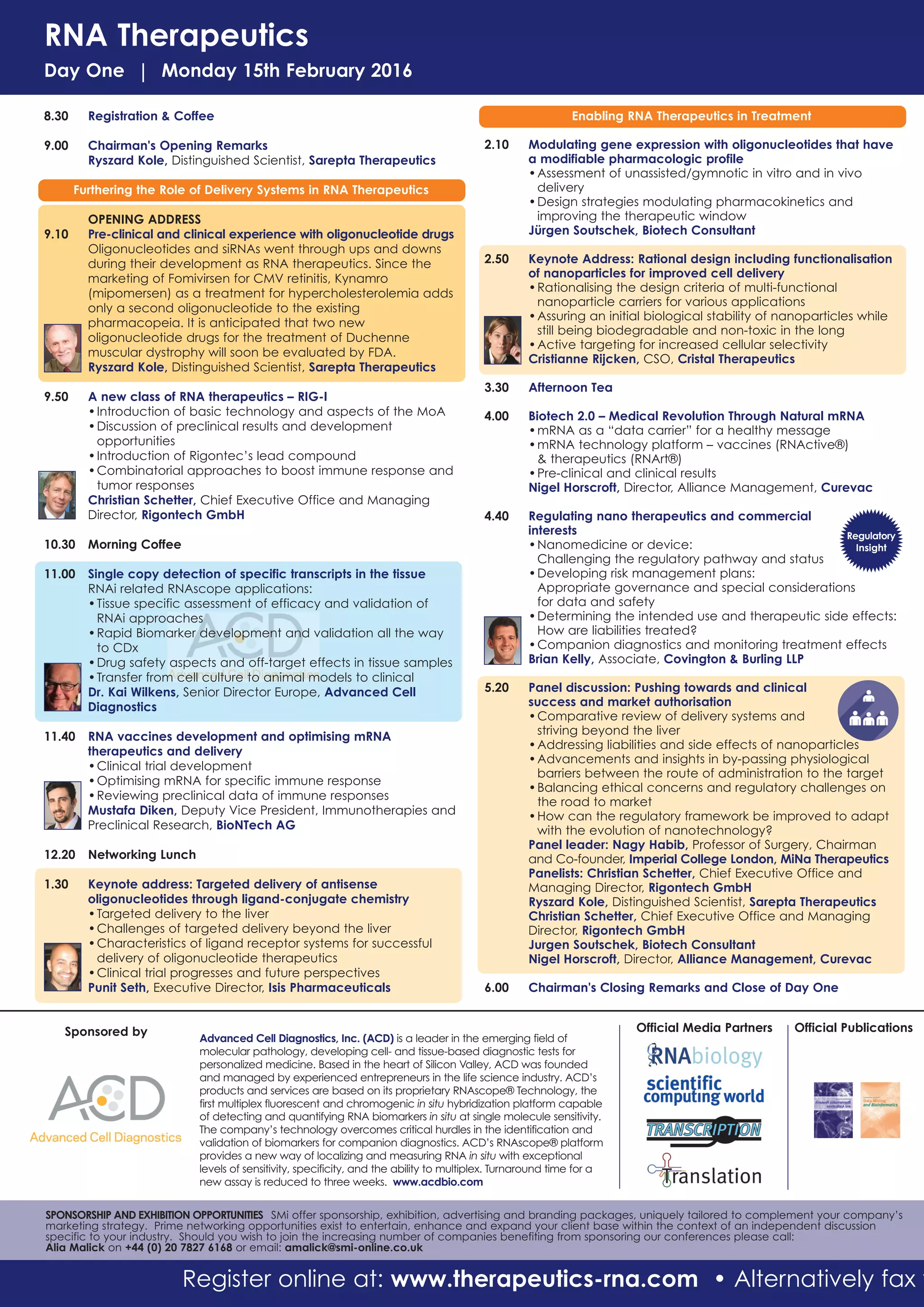 P-162 RNA Therapeutics | PDF