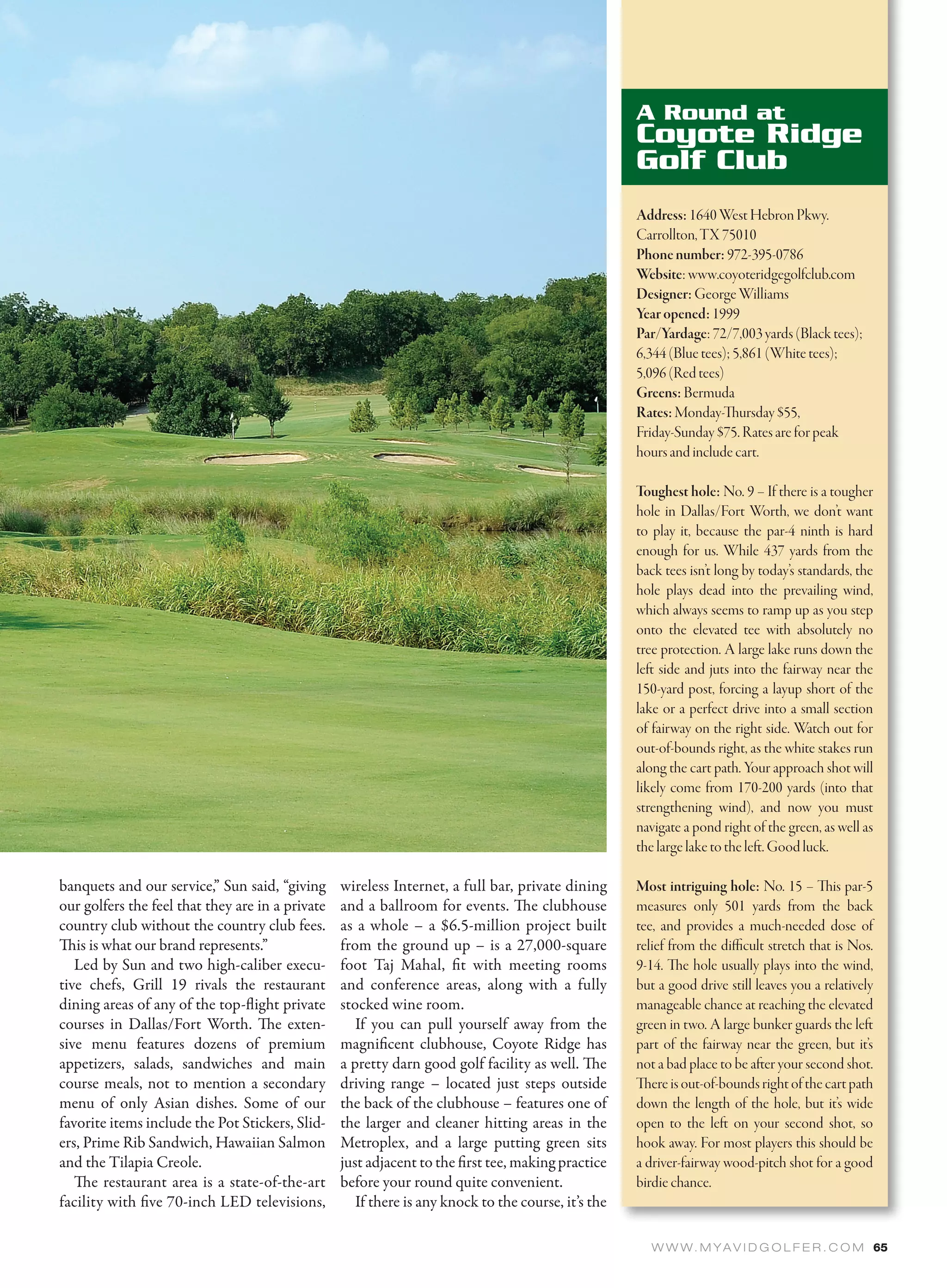 Coyote Ridge Review | PDF