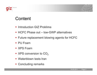 New developments in foam production | PDF