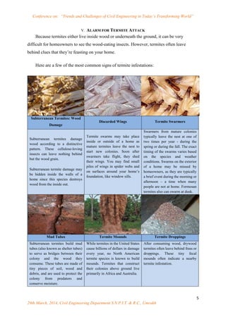 ANTI-TERMITE TREATMENT: NEED OF CONSTRUCTION INDUSTRY | PDF
