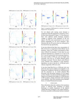 Partial Discharges using Variable Frequency PRPDA Technique | PDF