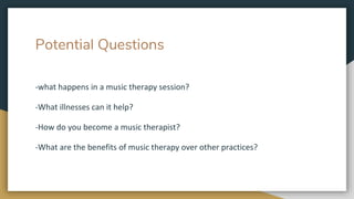 Presentation music therapy pp | PPT