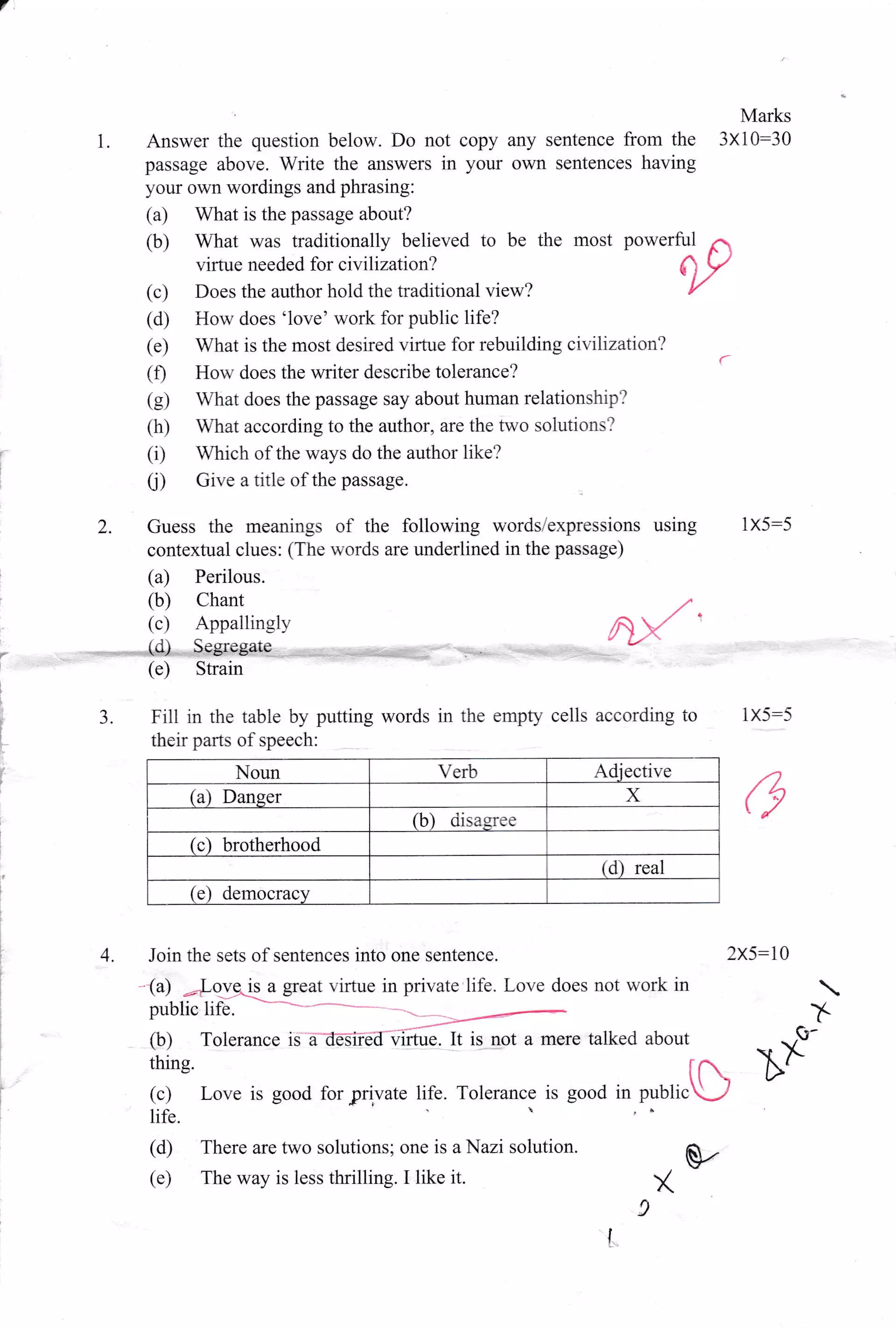 36th bcs written questions (all) | PDF