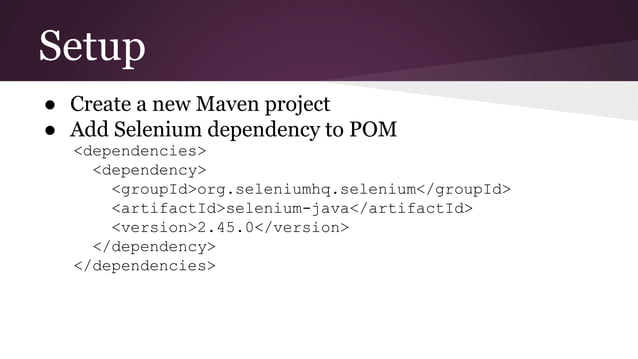 Beginner's guide to Selenium | PPT