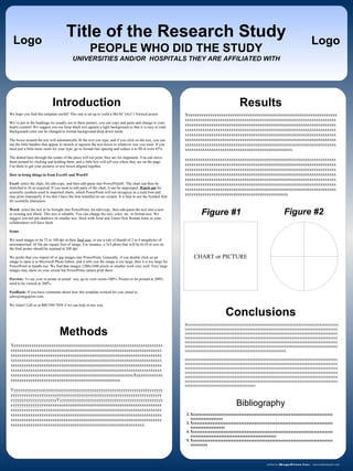 36x48 Vertical Template2 | PPT