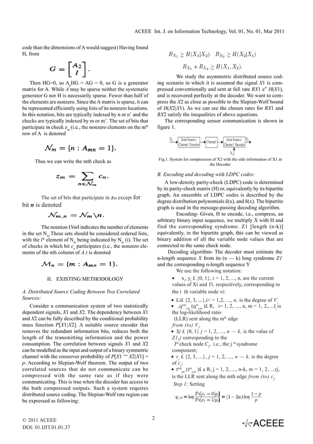 Energy Efficient Ldpc Decoder Using Dvfs For Binary Sources Pdf