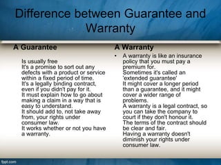 37.service guarantee (2) | PPTX