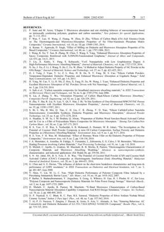 Coconut shell, coconut shell activated carbon and beta-silicon carbide ...