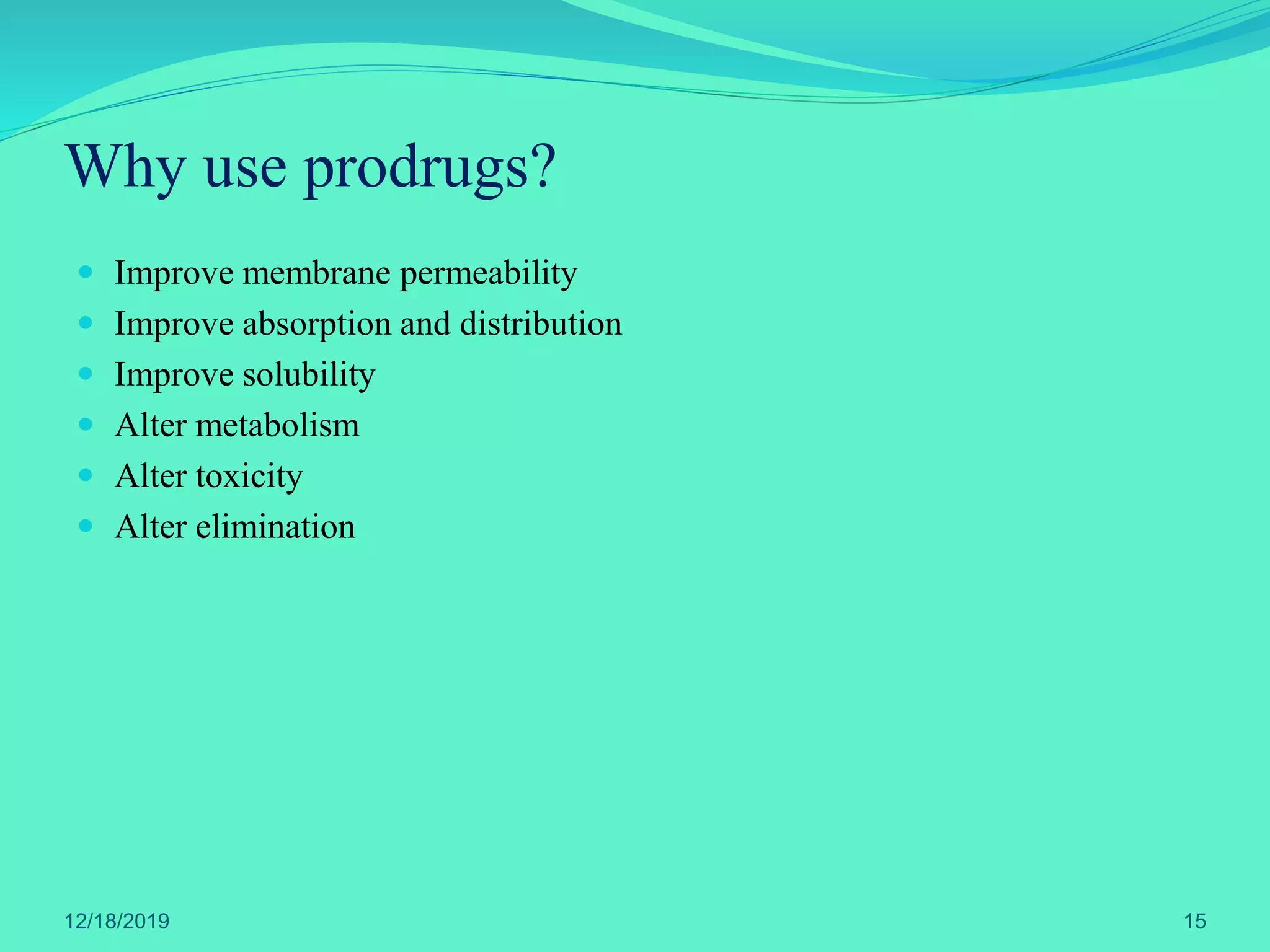 PRODRUG DESIGN [M.PHARM] | PPTX