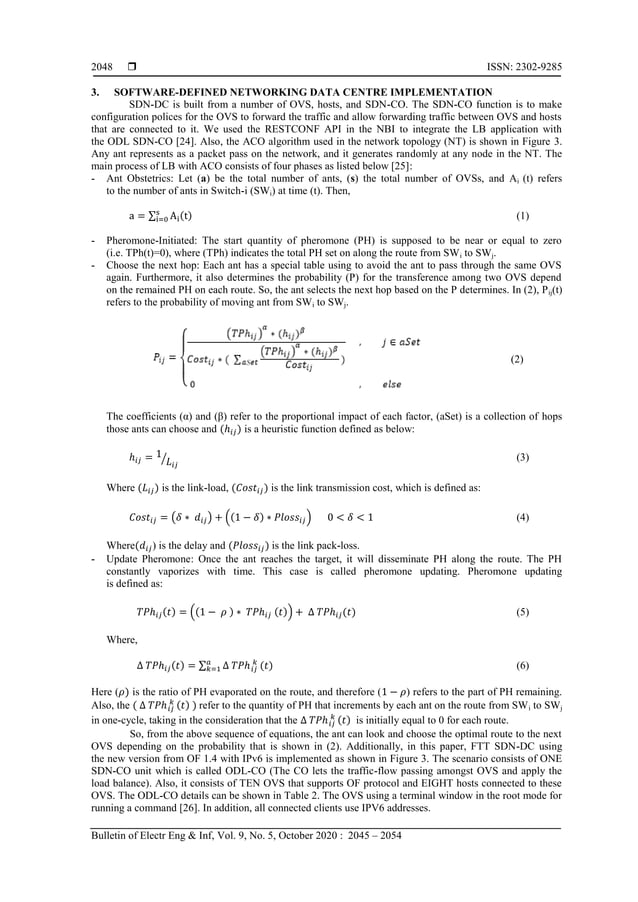 Traffic Management Inside Software Defined Data Centre Networking Pdf Computer Networking