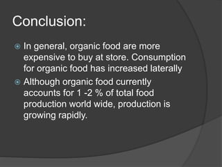 37.. (hnd 5) organic food | PPT