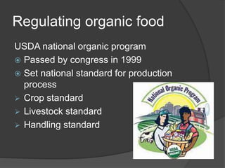 37.. (hnd 5) organic food | PPTX