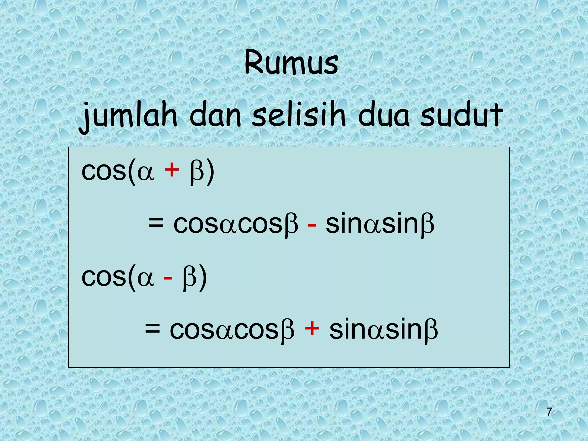 trigonometri jumlah dan selisih sudut.ppt