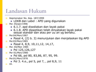 37.PEMERIKSAAN ALAT PELINDUNG DIRI.ppt