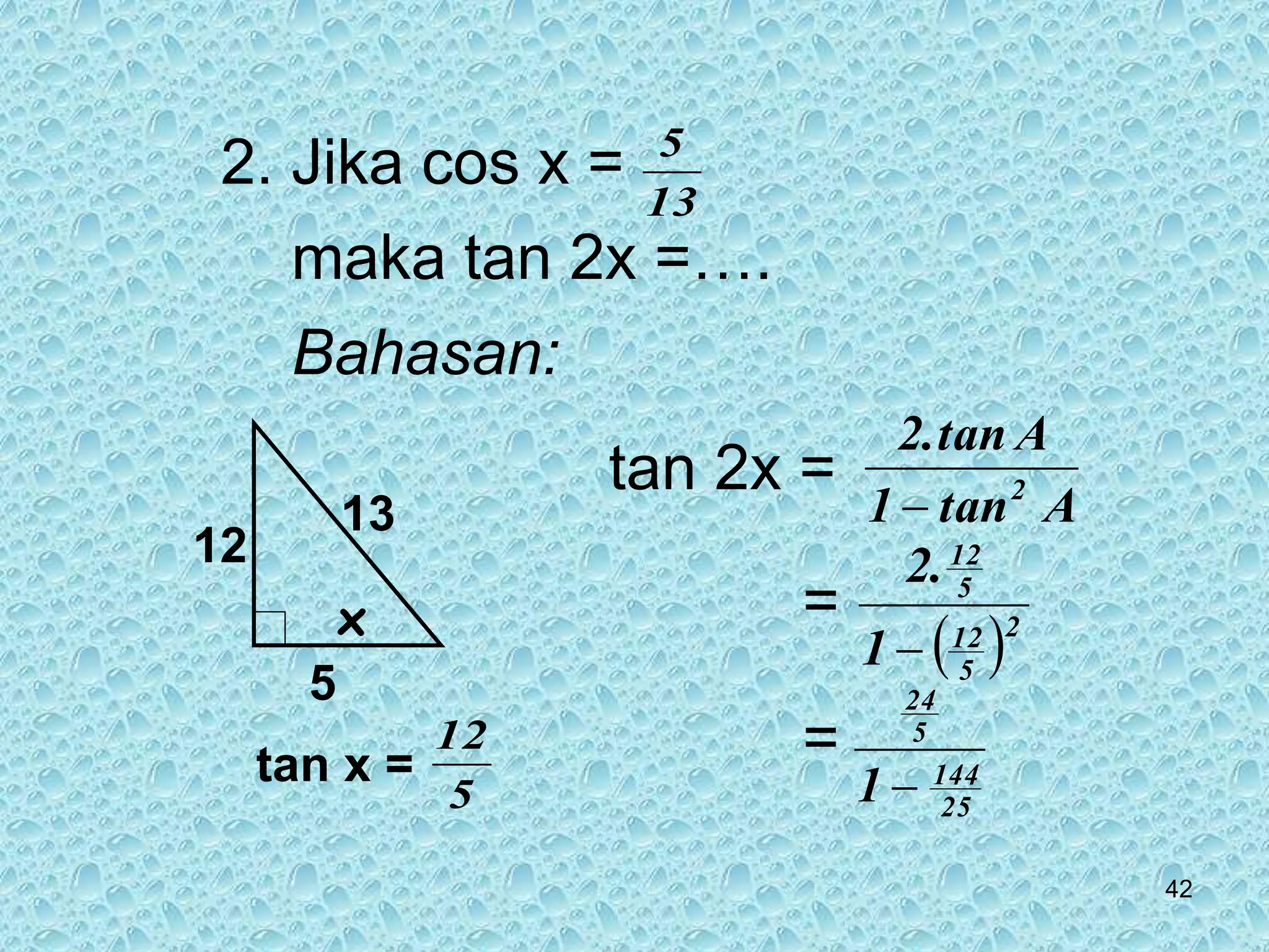 37. trigonometri jumlah dan selisih sudut.ppt