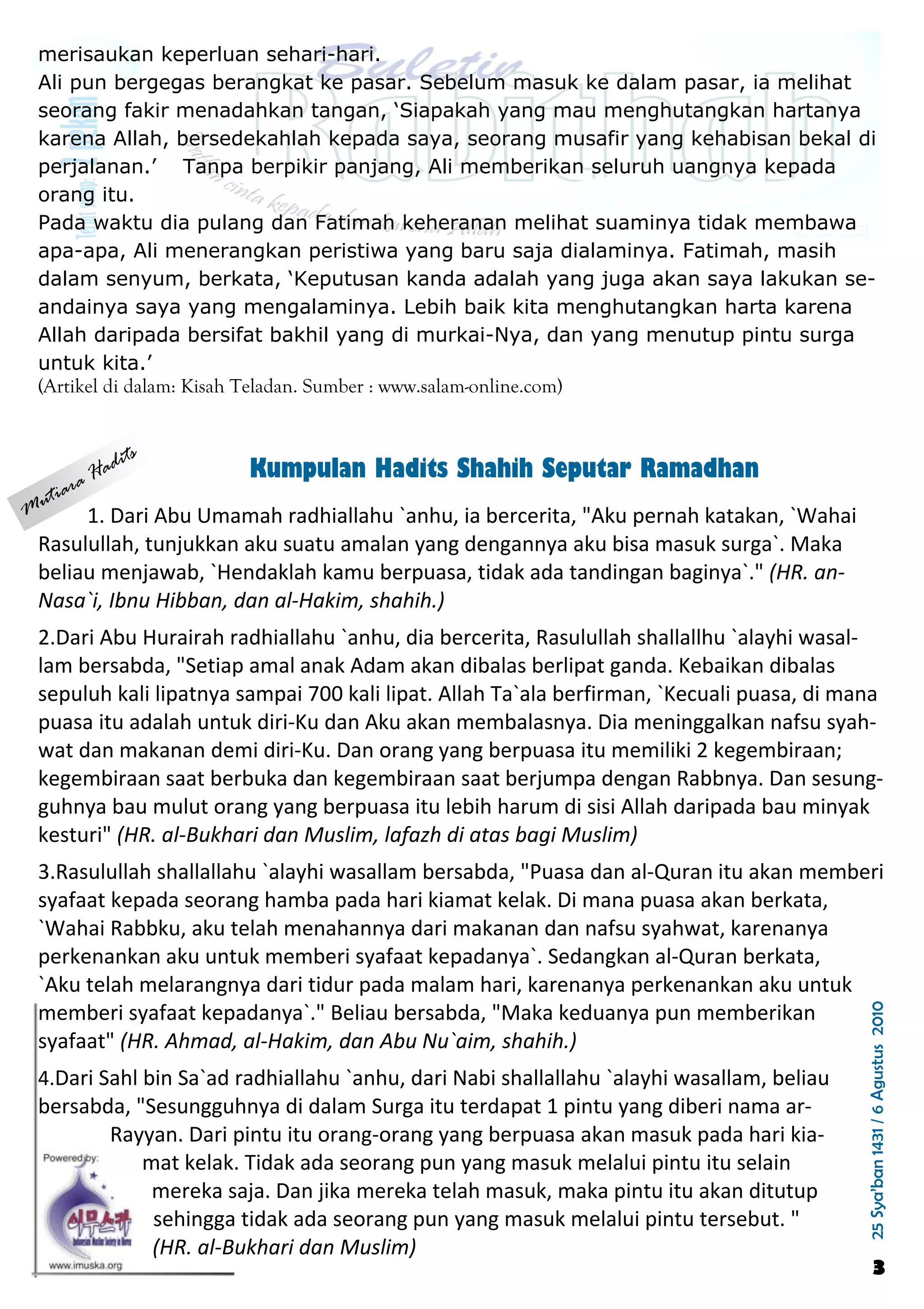 37 buletin rabithah-6-agustus2010_slide | PDF