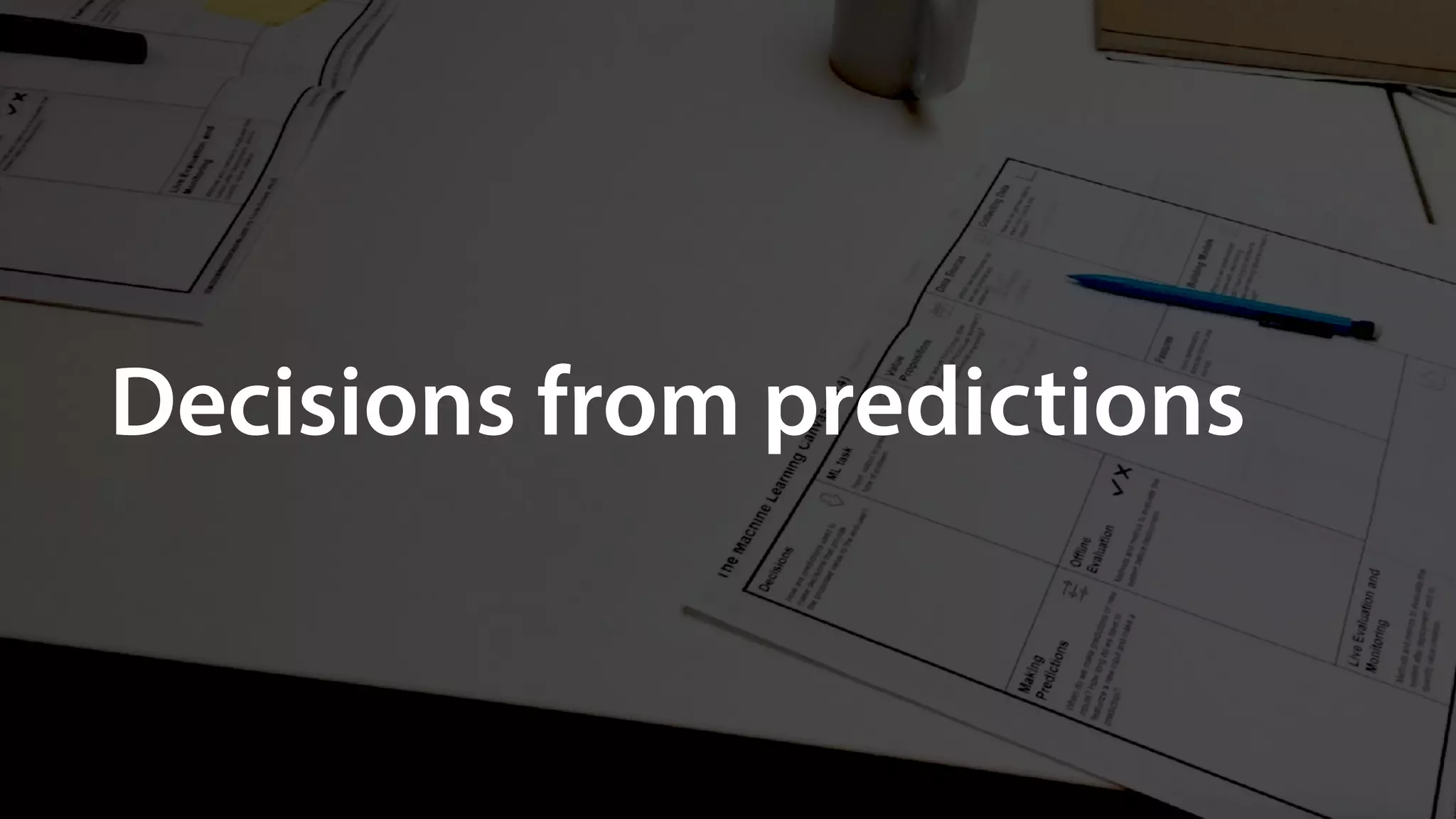 From data to AI with the Machine Learning Canvas by Louis Dorard Slides ...