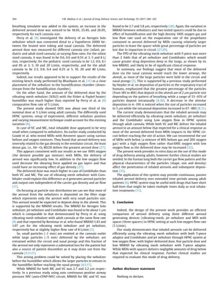 Nebulizers and spacers for aerosol delivery through adult nasal cannula ...