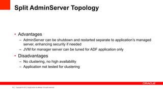 Oracle ADF Architecture TV - Deployment - System Topologies | PDF