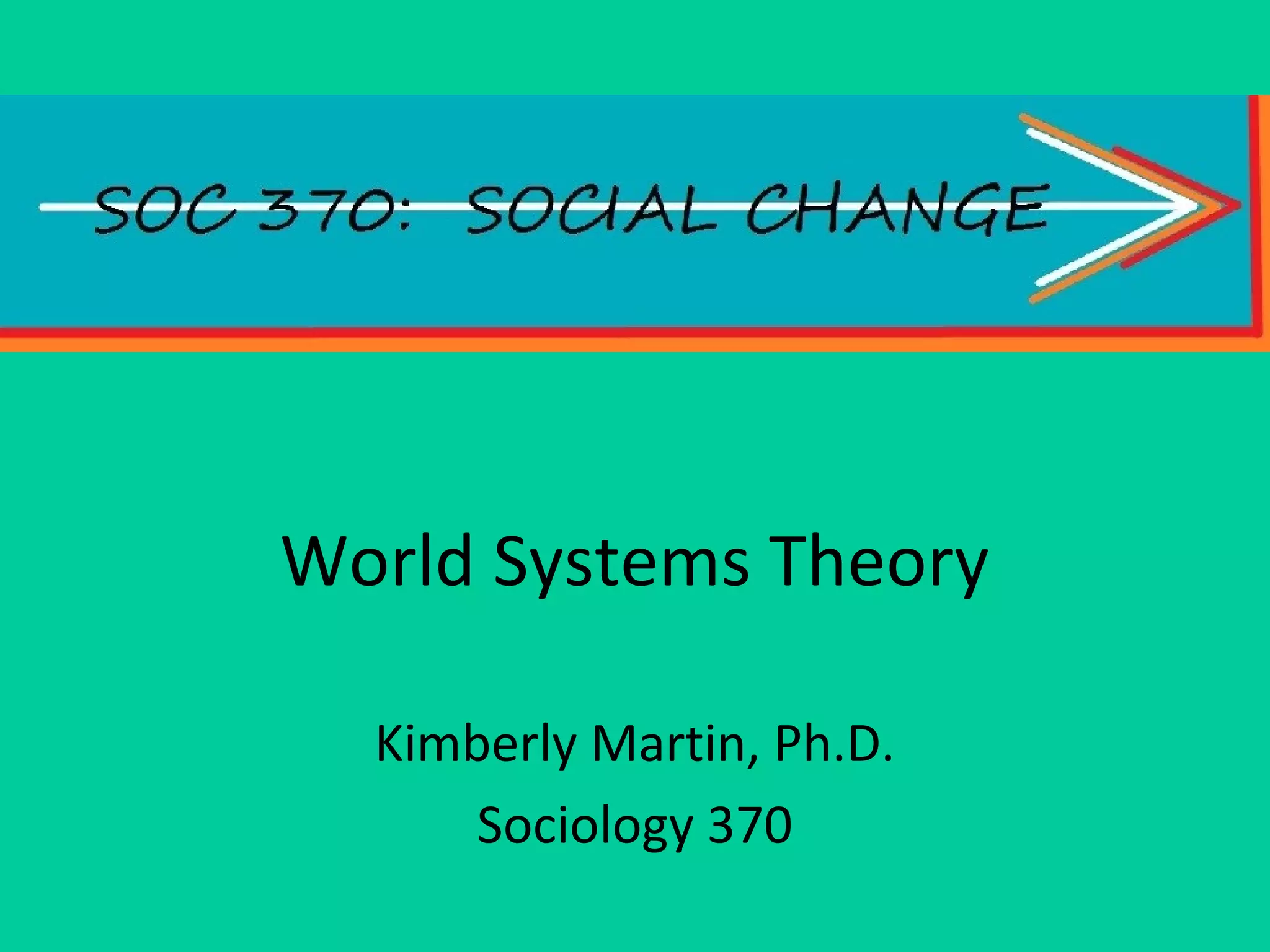 370 world-systems-theory | PPT