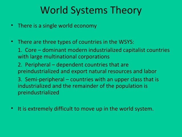 370 world-systems-theory | PPT