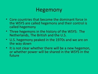 370 world-systems-theory | PPT