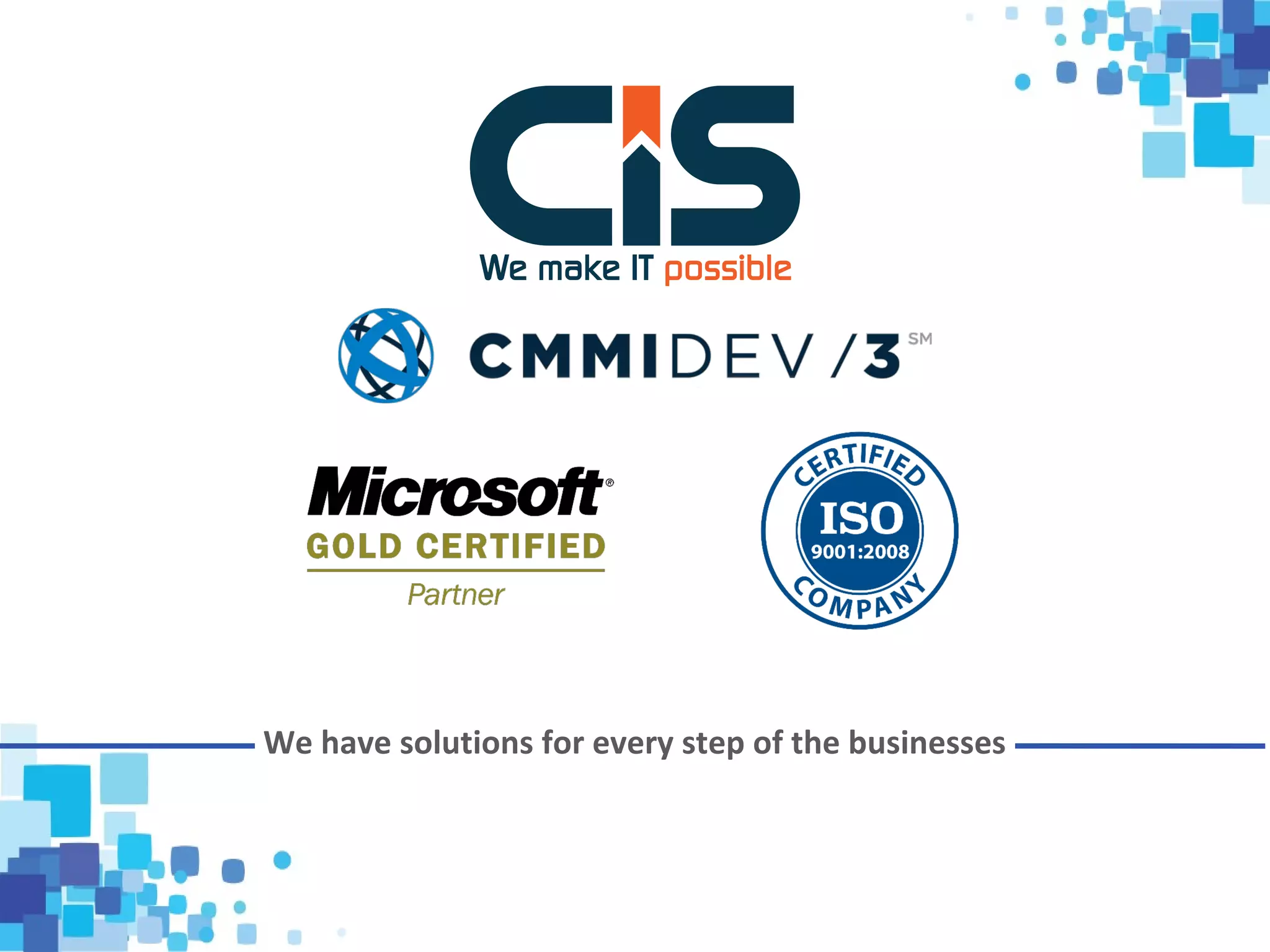 CIS COMPANY PROFILE | PPT