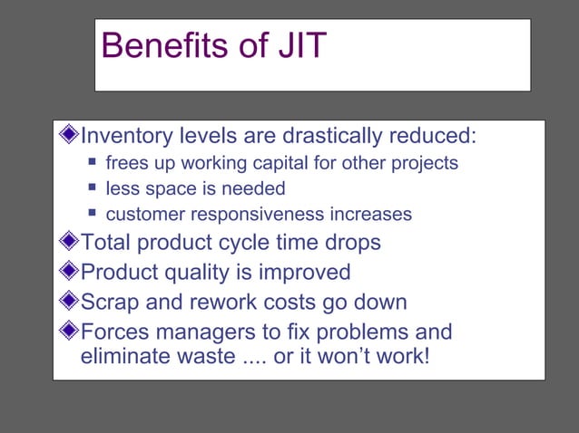 37020766 jit-and-lean-manufacturing-by-sashi-prabhu | PPT