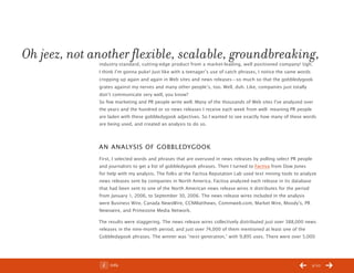 3703 gobbledygook | PDF | Advertising Industry | Industries