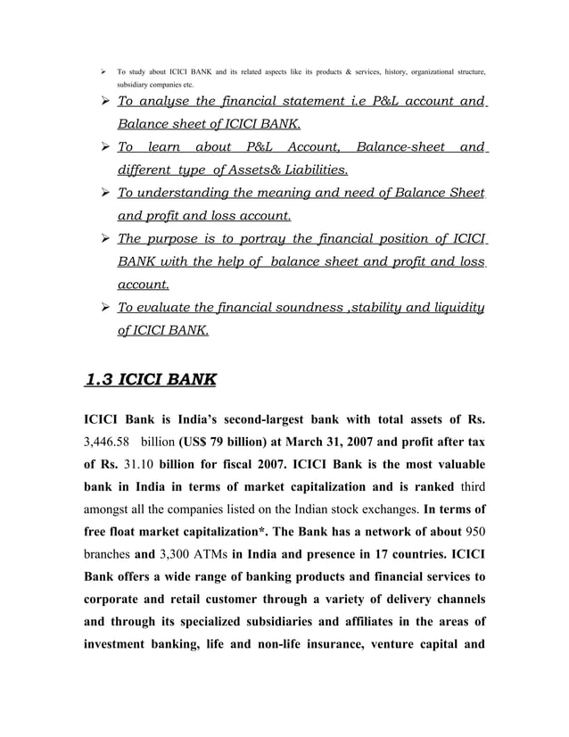 37040899 icici-project | DOC