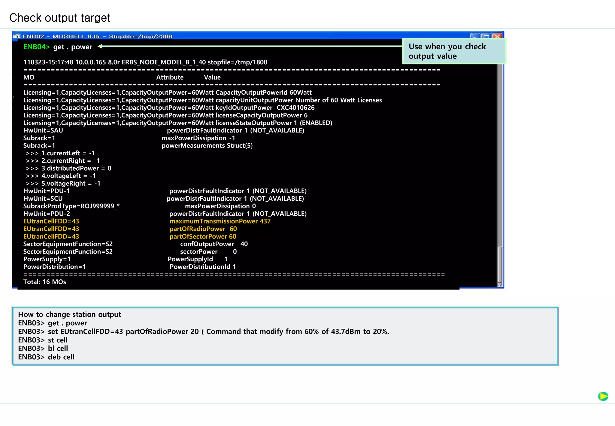 370410176 moshell-commands | PPT