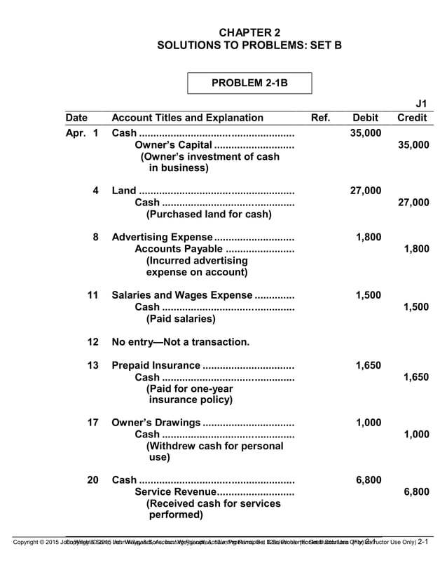 Accounting Principles 12th Edition Weygandt Solutions Manual | PDF