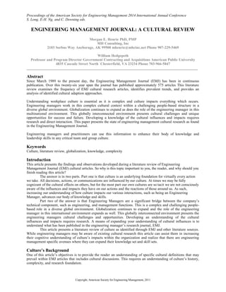 ASEM 2014 IAC EMJ Culture Final | PDF