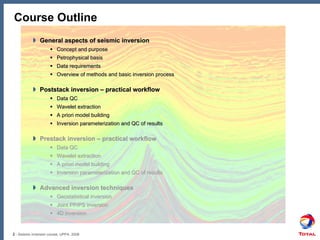 Seismic-Inversion1 - Petroleum Geophysics | PDF