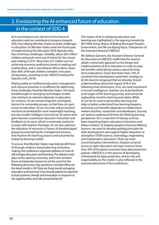 Artificial intelligence and Education, Planning education in the AI Era ...