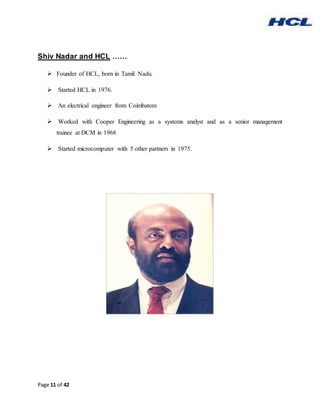 37110796 hcl-project-report | PDF