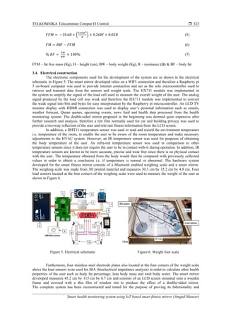 Smart health monitoring system using IoT based smart fitness mirror | PDF