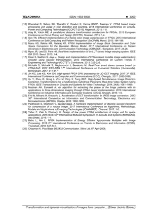Transformation and dynamic visualization of images from computer through an FPGA in a matrix of LED