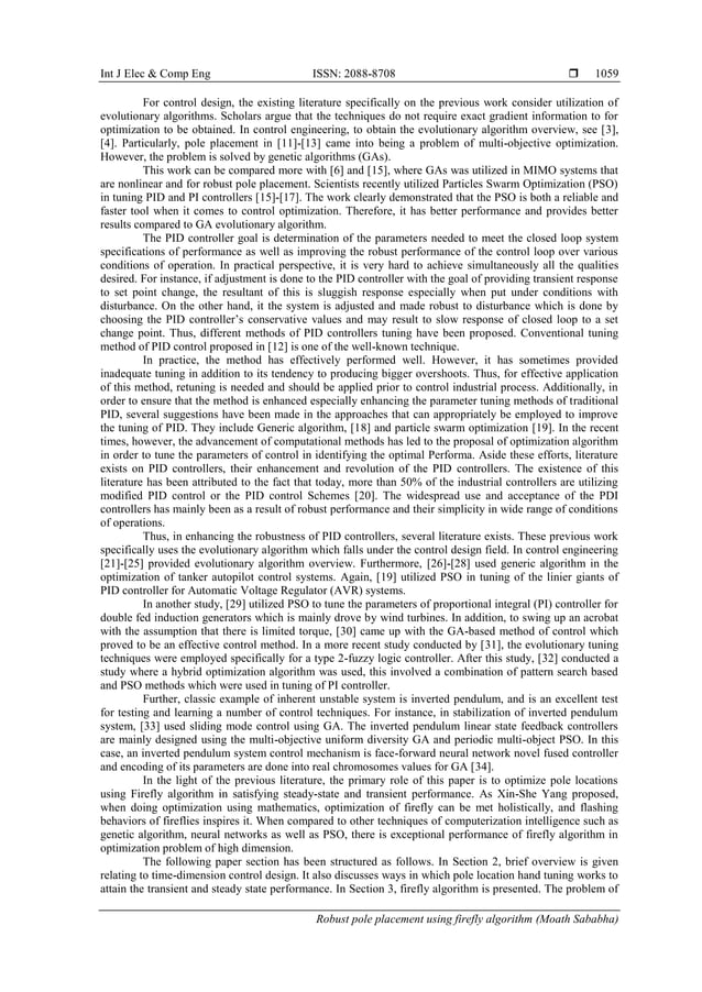 Robust Pole Placement Using Firefly Algorithm Pdf 9685