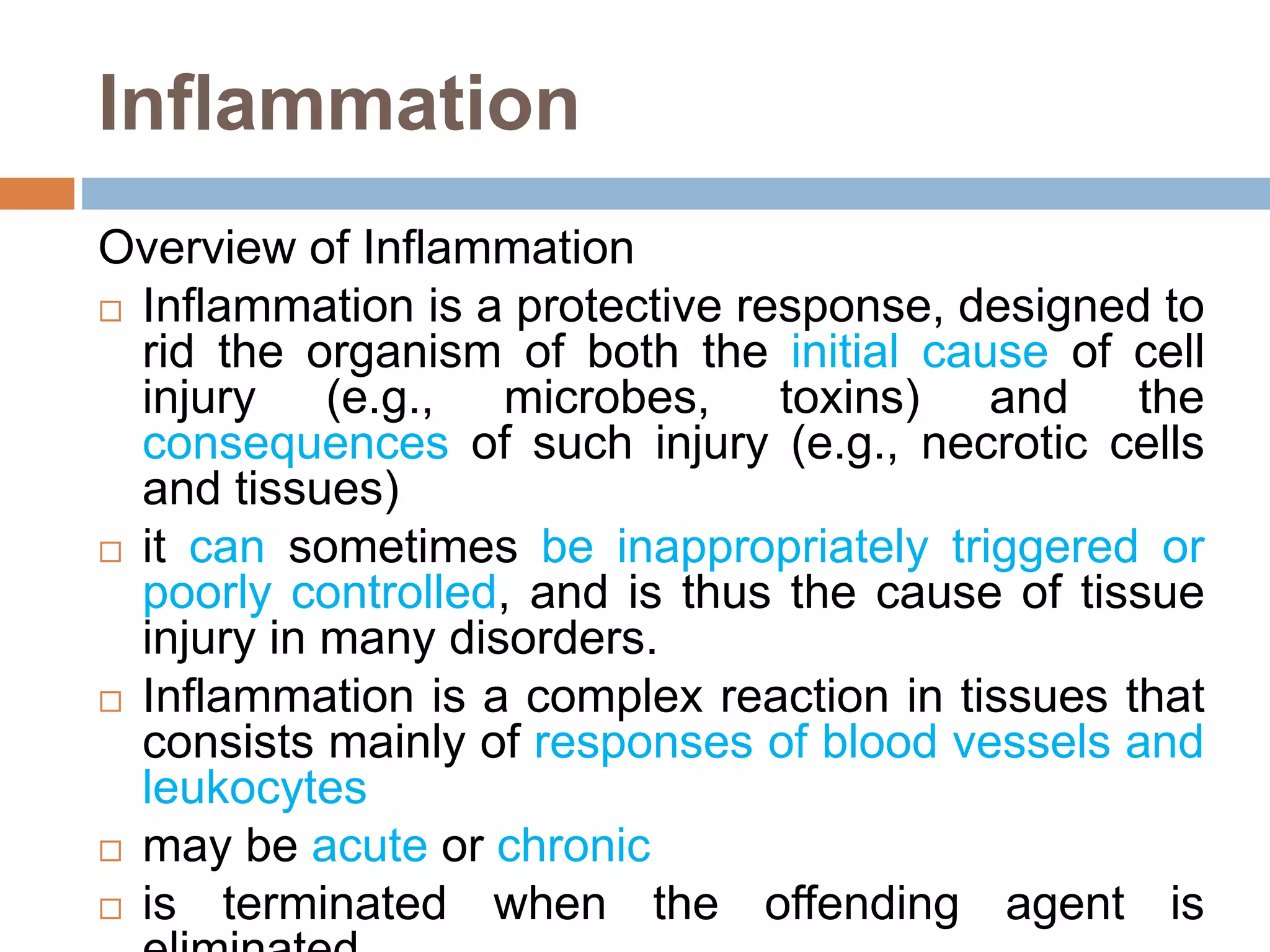 Inflammation and repair | PPTX