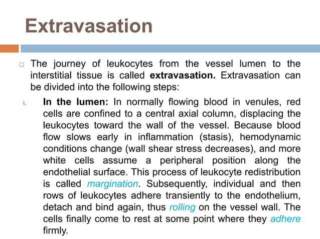 Inflammation and repair | PPTX | Blood Disorders | Diseases and Conditions