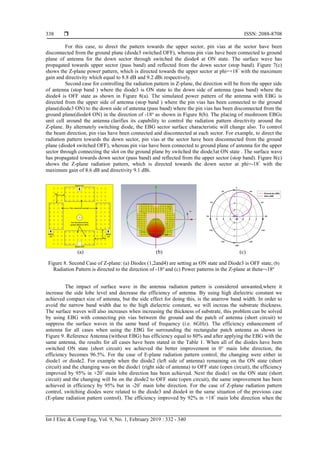 Radiation pattern control of microstrip antenna in elevation and ...