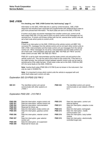 371 41 data links, fault tracing VOLVO V2.pdf
