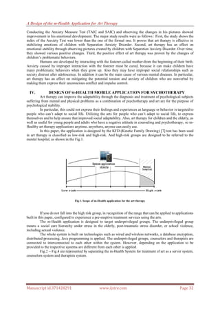 A Design of the m-Health Application for Art Therapy | PDF | Free Download
