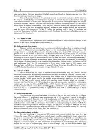 Brain tumor visualization for magnetic resonance images using modified shape-based interpolation ...