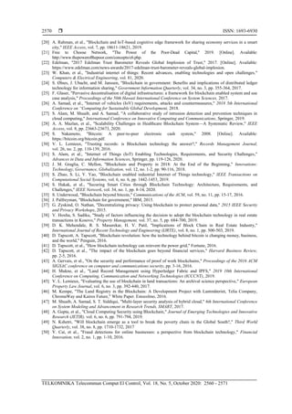Blockchain-based framework for secure and reliable land registry system ...