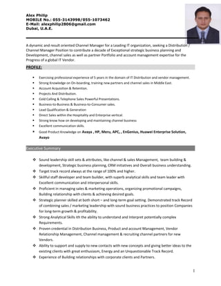 Alex Resume (2) | DOC