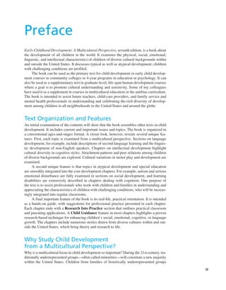 Early Childhood Development A Multicultural Perspective Jeffrey ...