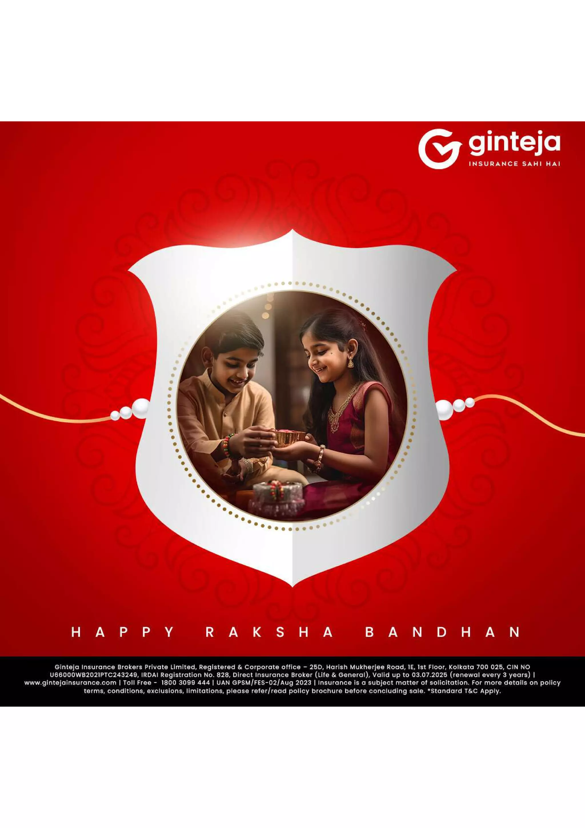 Ginteja Insurnace Raksha Bandhan | PDF